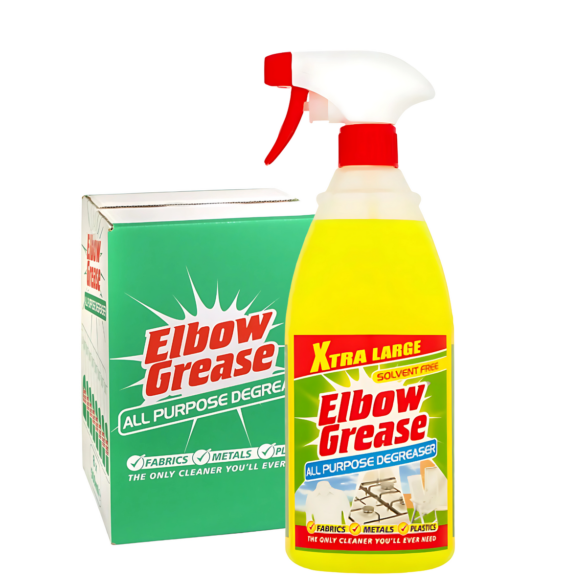 Elbow Grease Xtra Large All Purpose Degreaser 1 Litre | Pack of 12 ...